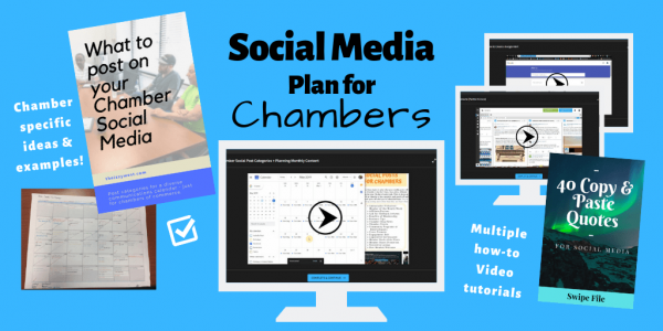 Chamber Social Media Post Ideas - Izzy West LLC