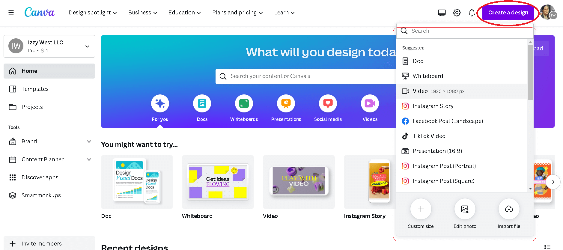 Canva FAQs - Izzy West LLC