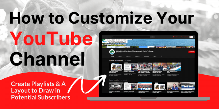 How To Customize Your Chamber's Youtube Page - Izzy West LLC